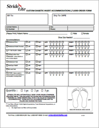 Order Forms – Stride Lite